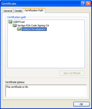 winxp-codesign-certificate - SocketTools