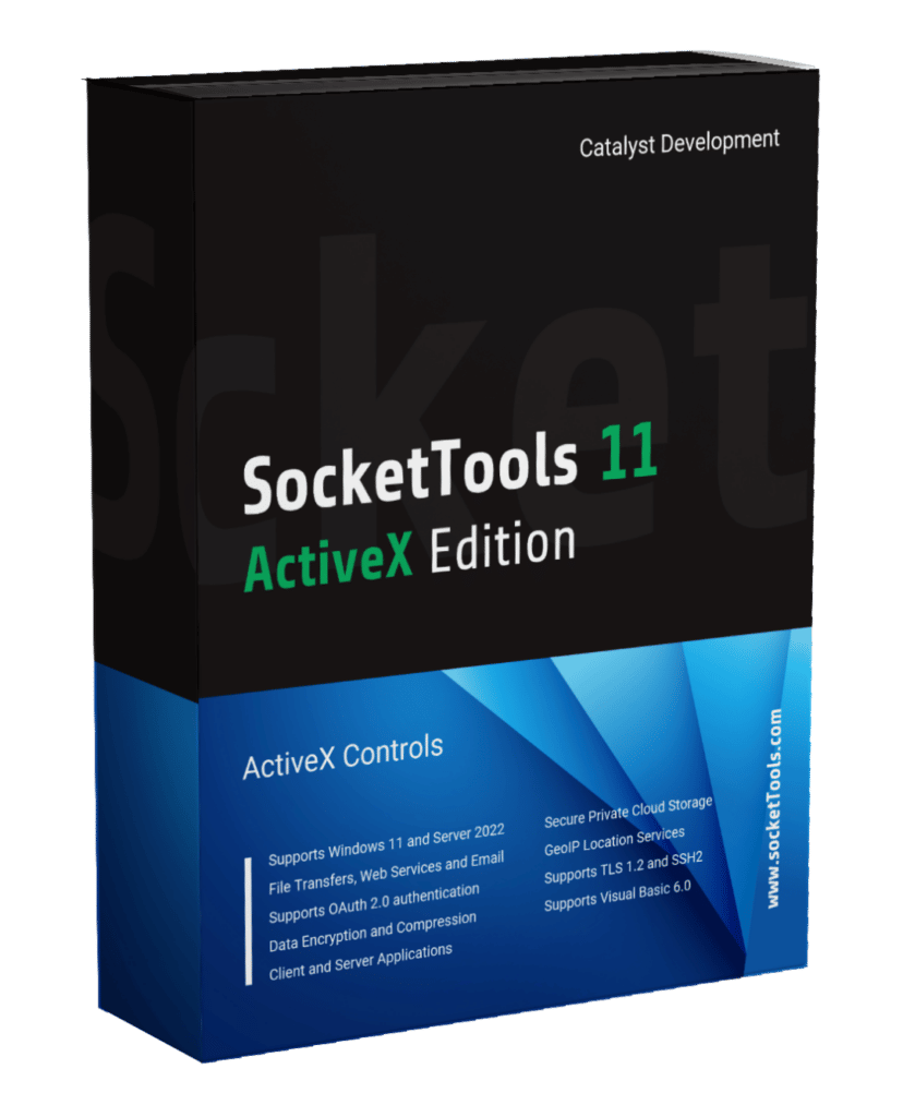 ActiveX Edition Download - SocketTools